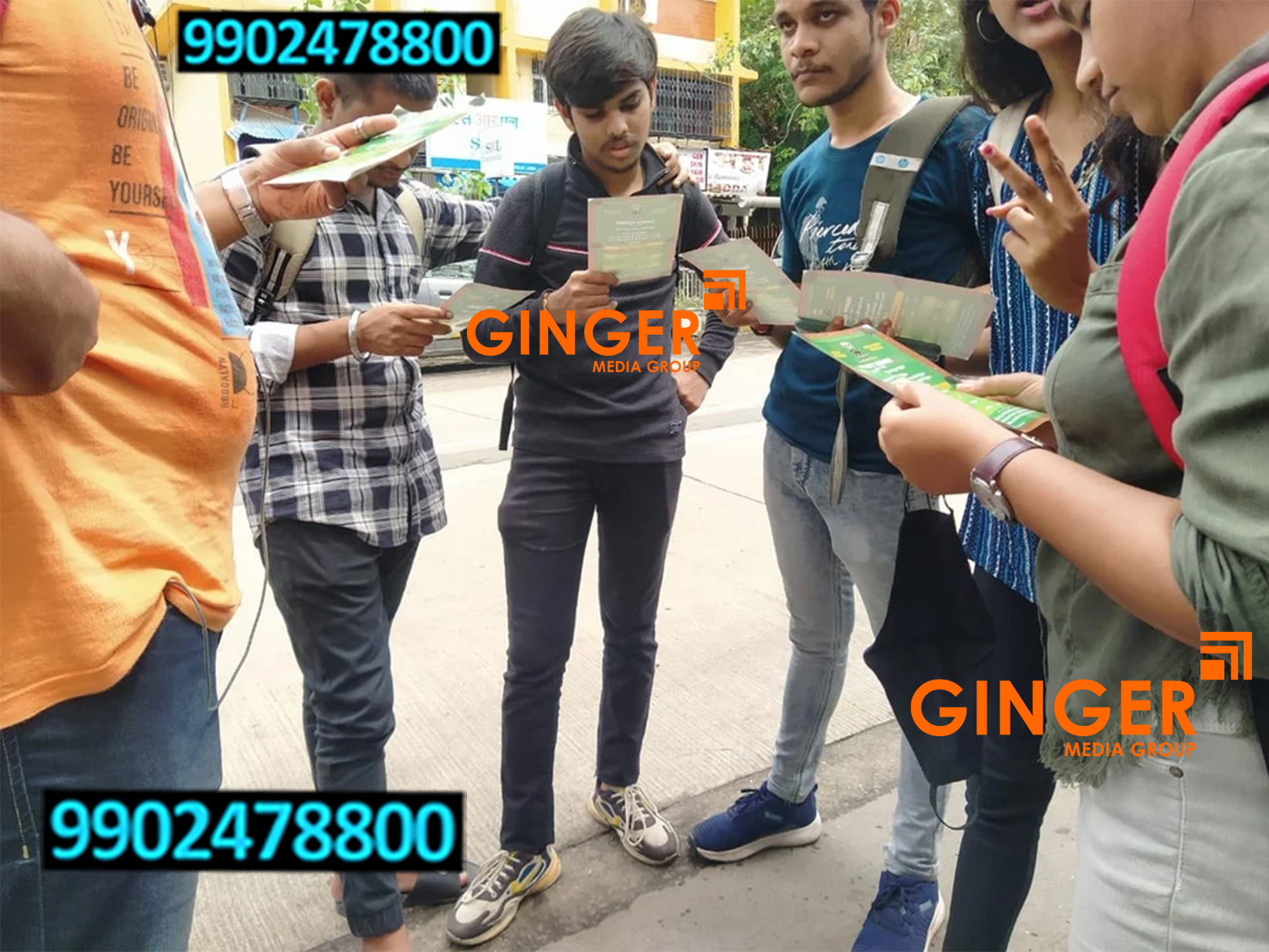 Pamphlets Distribution Branding in India – Ginger Media Group
