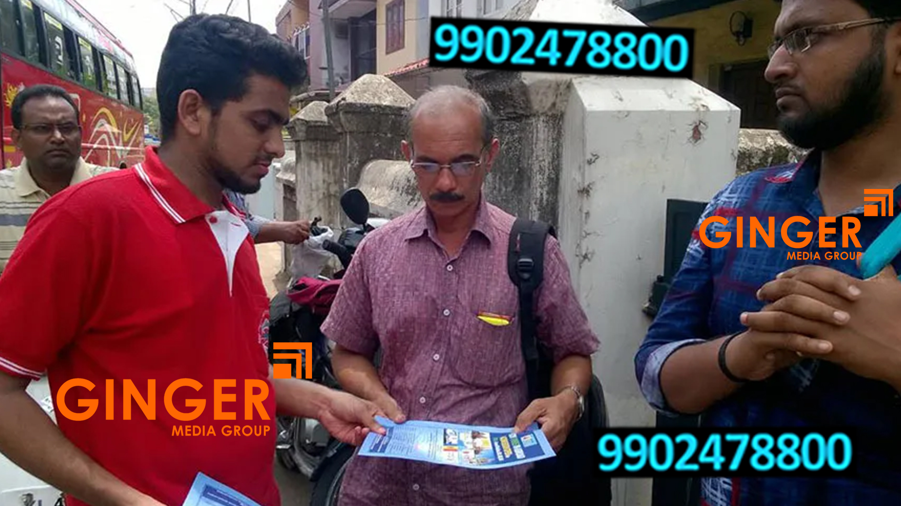 Pamphlets Distribution Branding in India – Ginger Media Group